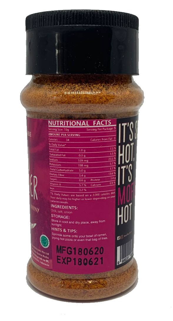 MOFO CHILI: Gunpowder chili powder level 7🌶🌶🌶🌶🌶🌶🌶 – MOFO CHILI Pte Ltd
